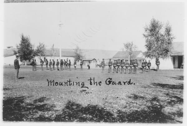 Mounting the Guard - History Jackson Hole